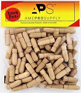 Wood pins Table Alignment pin Leaf Extension 100 pieces - Wooden Top ...