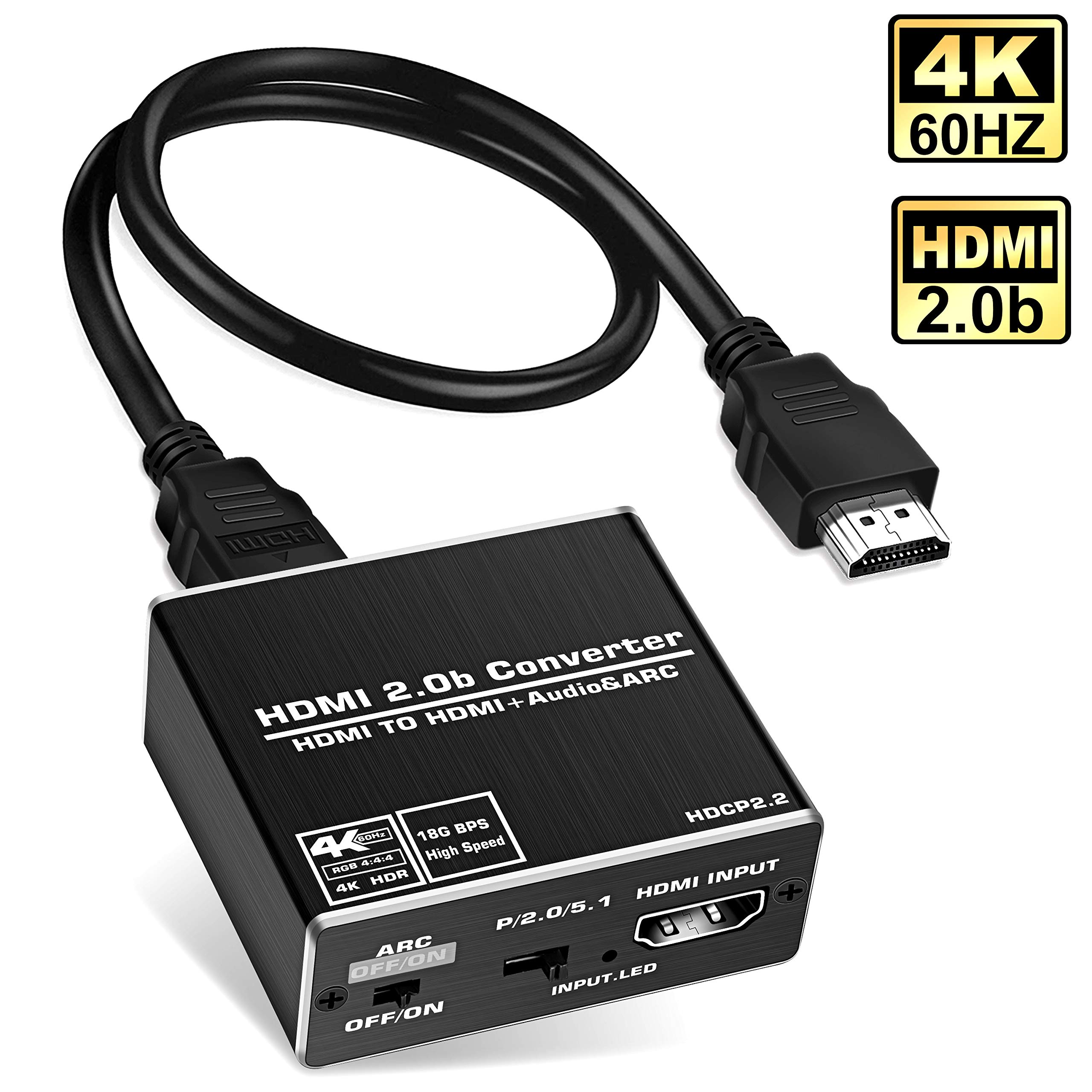 Mua NEWCARE HDMI 2.0b Audio Extractor 4K, HDMI Audio Converter HDMI to ...