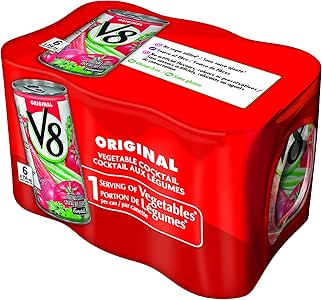 V8 Original Vegetable Cocktail, 156 ml, 6 Count: Amazon.ca: Grocery