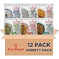 Amazon.com : Eat Regal Rice 6 Flavor Heat & Eat Variety Pack of 12 ...