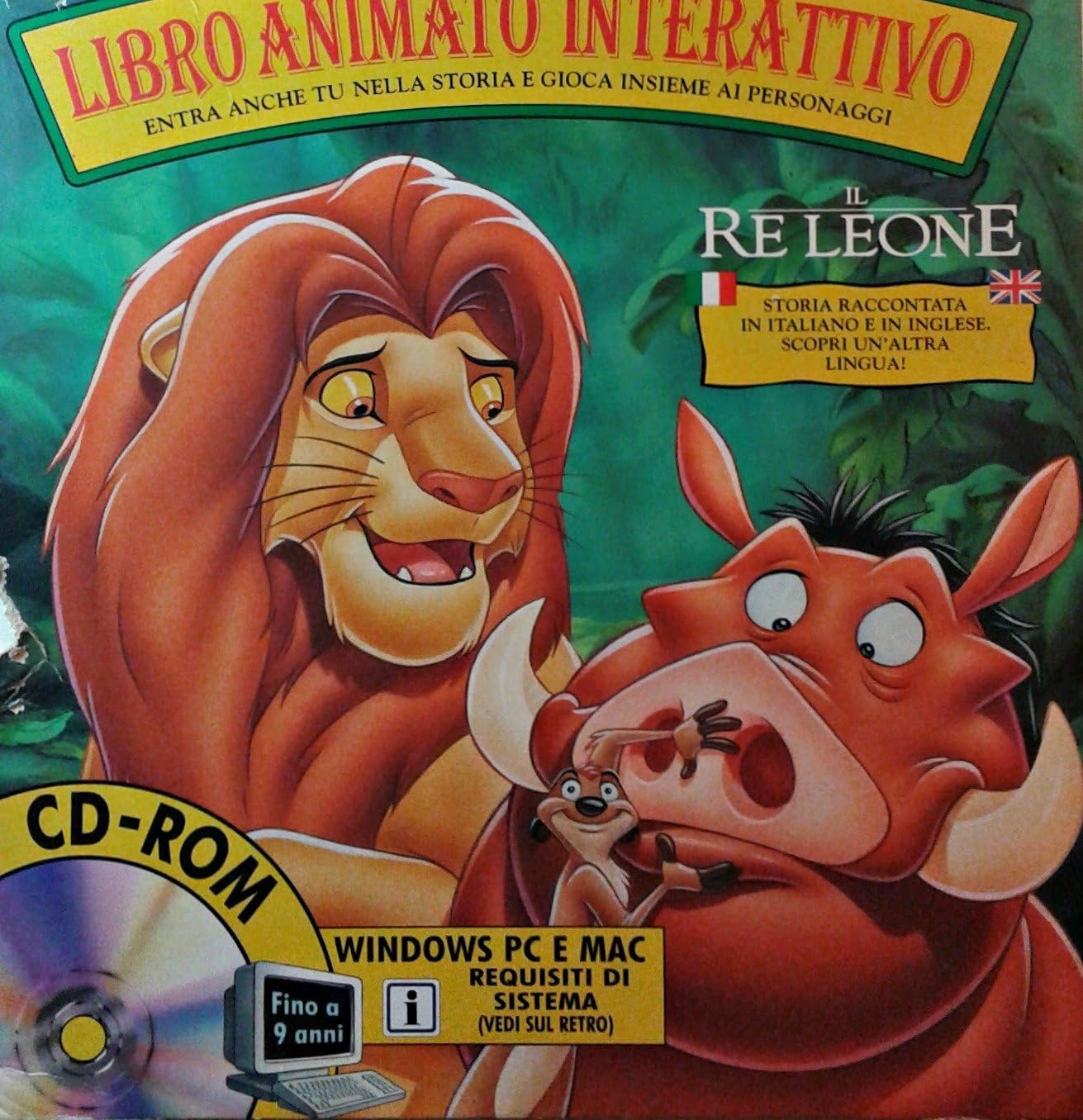 Il Re Leone Libro Animato - Cd-Rom: Amazon.fr: DVD & Blu-ray