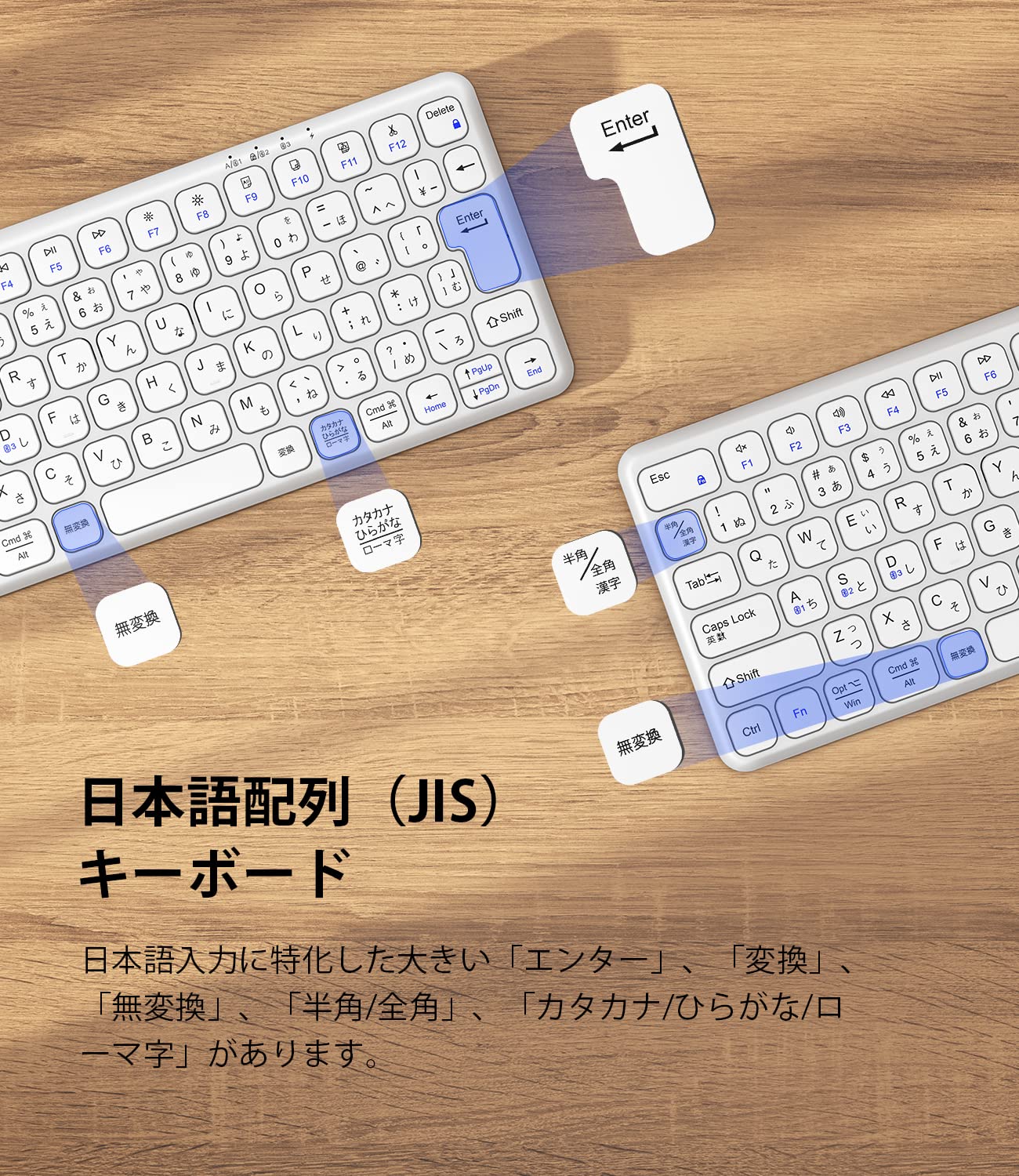 Mua Earto Keyboard, Bluetooth Multi-Pairing, Wireless Keyboard, JIS ...