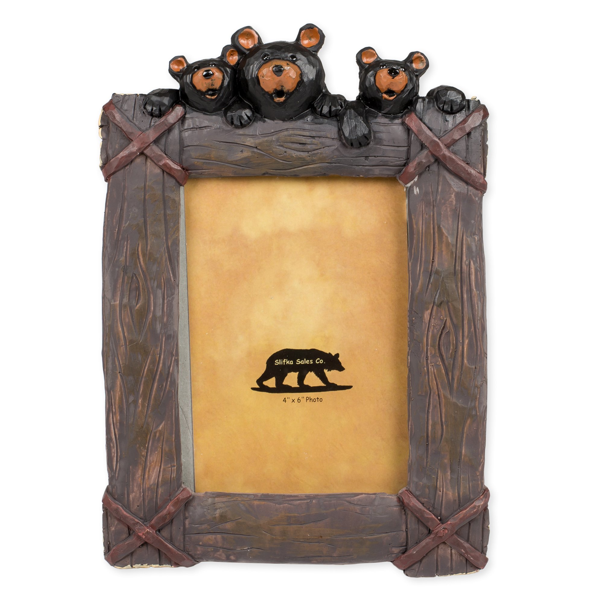 Slifka Sales Co. Black Bear Trio 8 x 2 x 10.5 Inch Resin Crafted ...