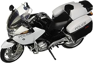 Amazon.com: New Ray Toys 1:12 BMW R1200 RT-P Police Bike : Toys & Games