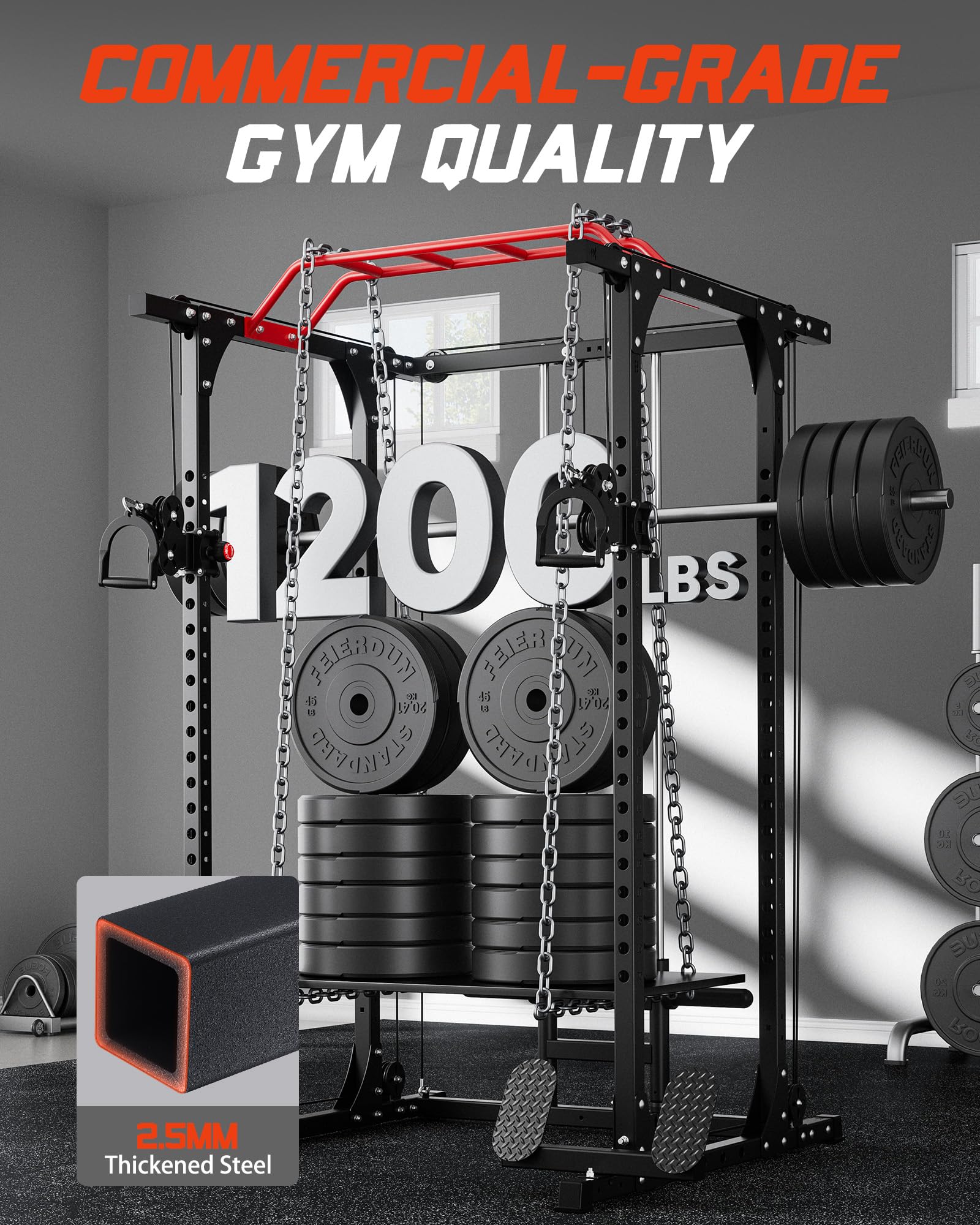 Mua Power Cage, 1200lbs Capacity Commercial-grade Quality Power Rack ...