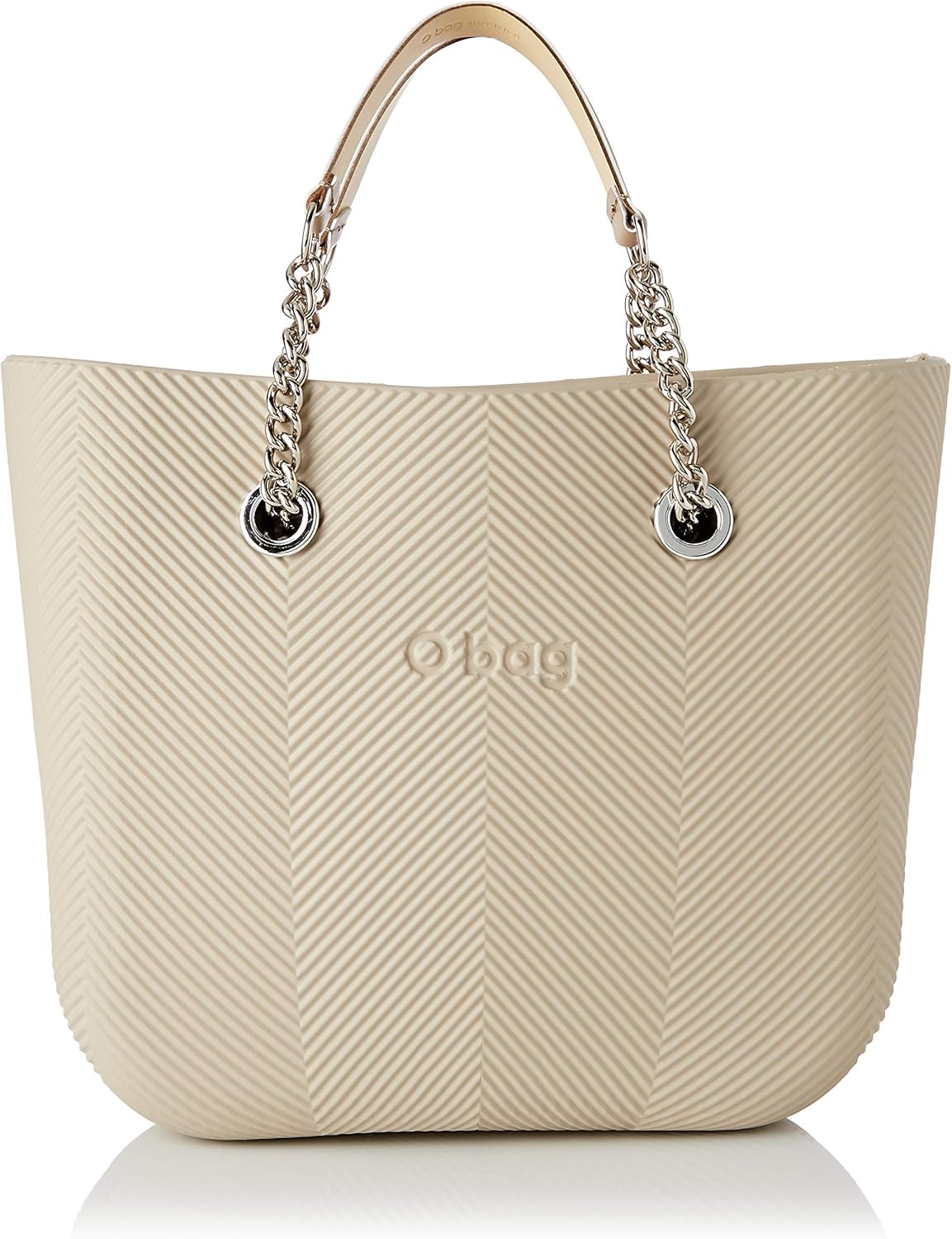 O bag Borsa Completa Obag Mini 14, Damen Tote, Pink (Sabbia), 12x29x31 ...