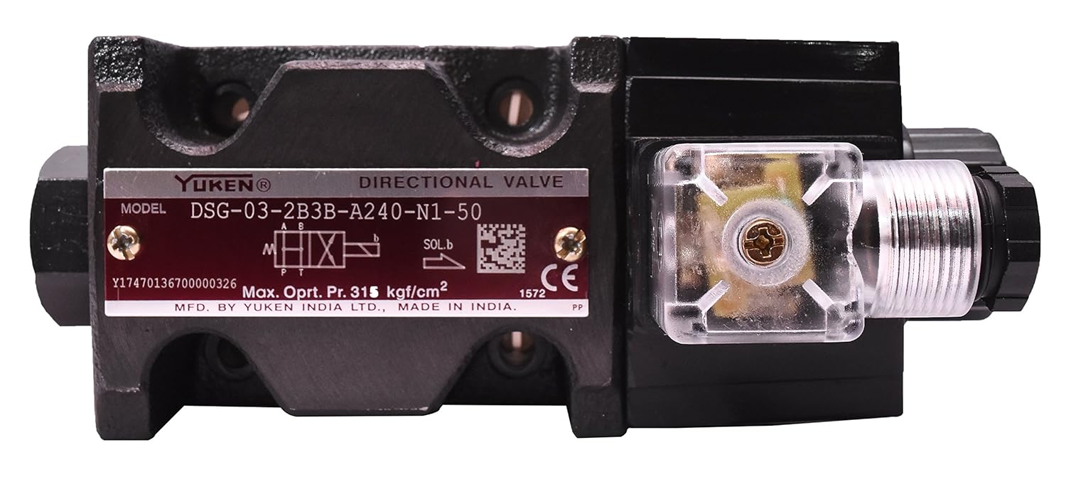 Yuken DSG-03-2B3B-A240-N1-50 Solenoid Operated Directional Control ...