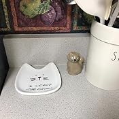 Amazon.com: Pavilion Gift Company Blobby Cat, Cat Spoon Rest"I Licked ...
