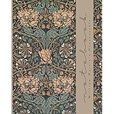William Morris Notebook: Vintage Design College Ruled College Ruled ...