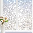 Amazon.com: rabbitgoo Window Privacy Film, Decorative Window Clings, UV ...