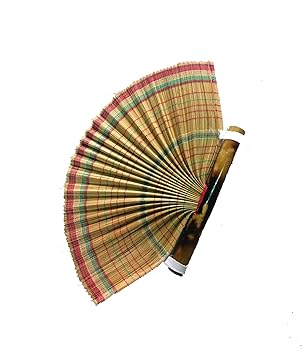 Bamboo handicraft hand fan: Amazon.in: Home & Kitchen