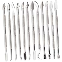 Amazon.com: HTS 156W1-12Pc Stainless Steel Wax & Clay Carving Set - Durable Double Ended and ...