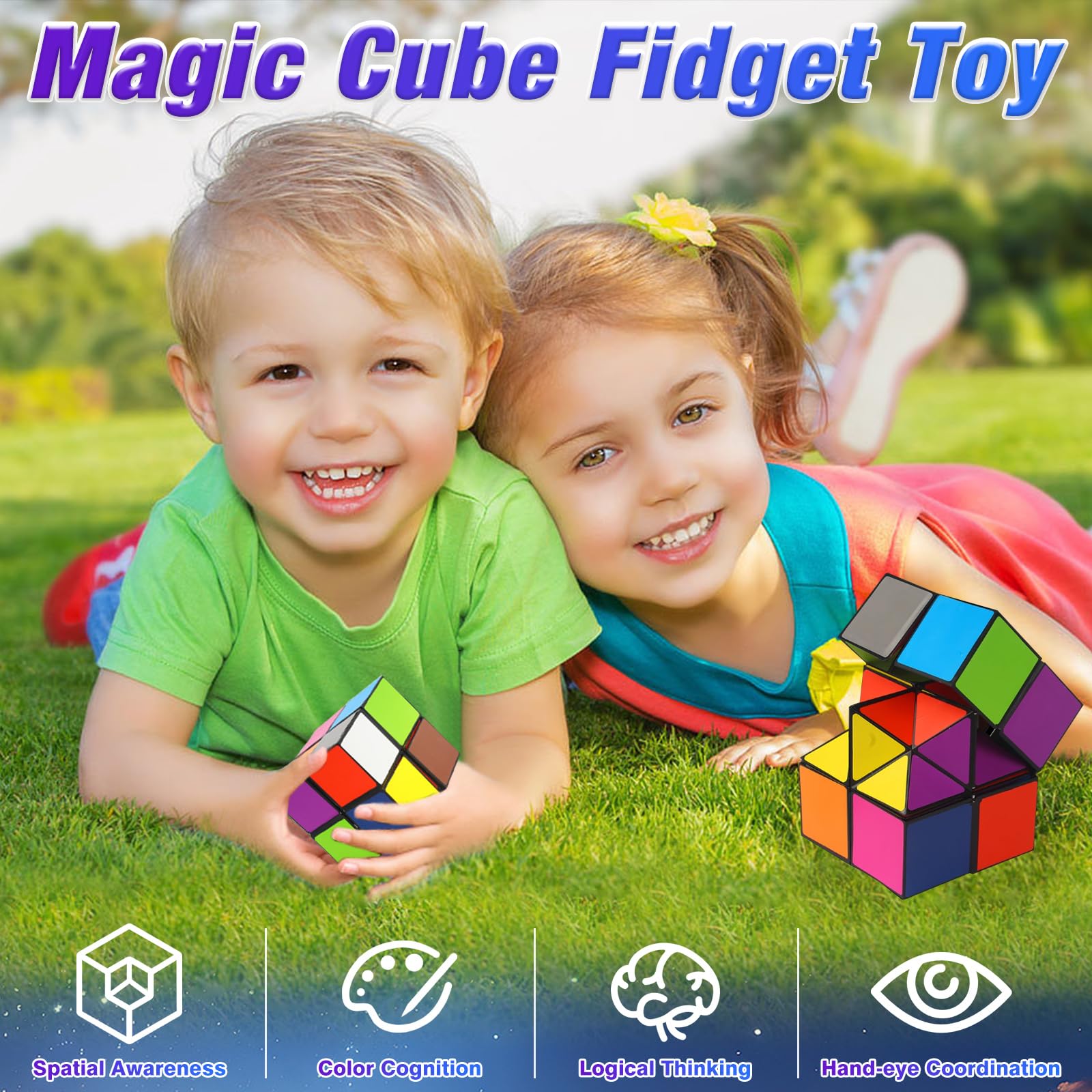 Mua Star Cube Magic Cube Set, 2 in 1 Yoshimoto Cube for Kids and Adults ...