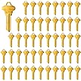 Brass Finish Uncut Key Blanks, SC4 (6SH1) Blank Keys, SC4 Key Blanks 6 ...