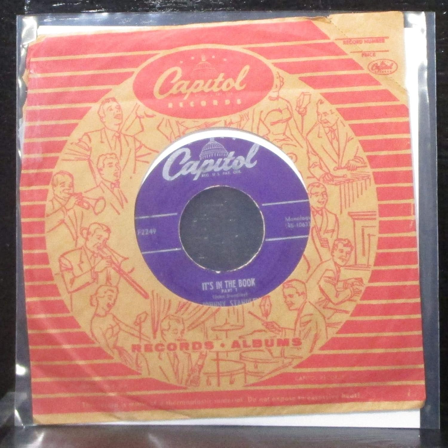 Johnny Standley - Johnny Standley - It's In The Book (Part 1 & 2) - 7 ...