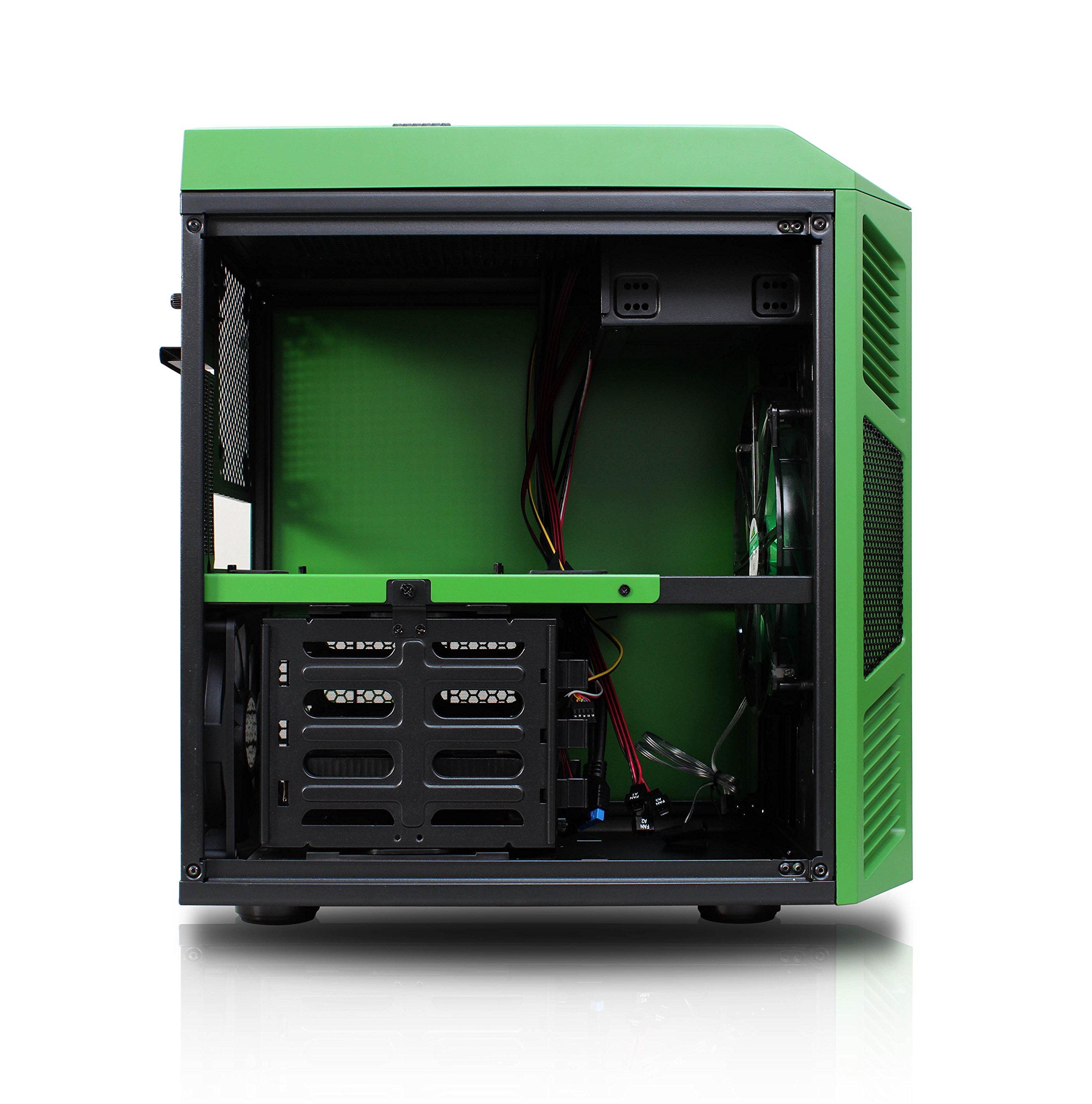 Rexgear 1 Micro ATX Cube PC Case With Removable Trays For Easy ...