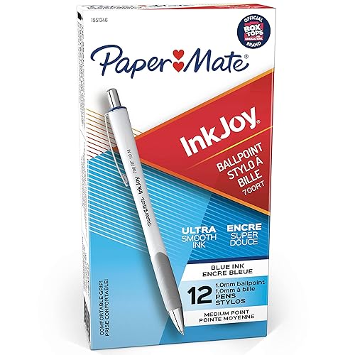 Paper Mate InkJoy 700RT Retractable Ballpoint Pens Medium Point White ...