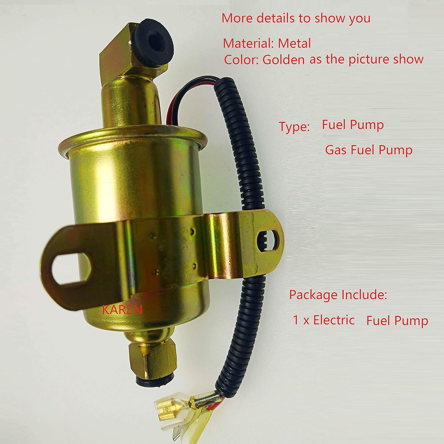 KAREN A029F887 A047N929 E11015 Electric Fuel Pump For Cummins Onan fit karen-a029f887-a047n929-e11015-electric-fuel-pump-for-cummins-onan-fit