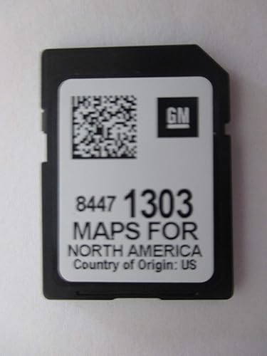 GM-1303 2020 Cadillac GMC Chevrolet SD Navigation Memory Card, General ...