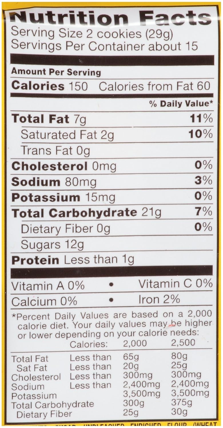 Vanilla Oreo Cookie Nutrition Facts – Besto Blog