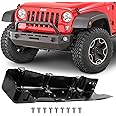 Amazon.com: AccuPart Fuel Tank Skid Plate - Fits Jeep Wrangler JK & JKU ...