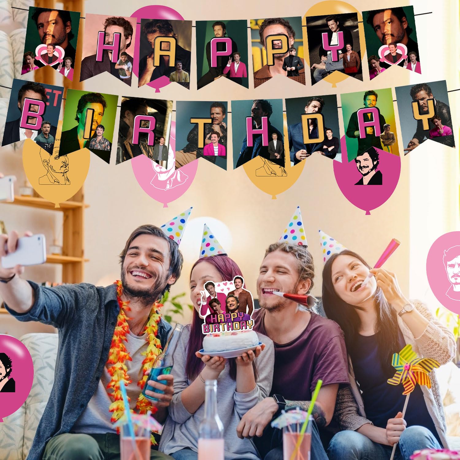 Mua 𝓟𝓮𝓭𝓻𝓸 𝓟𝓪𝓼𝓬𝓪𝓵 Party Supplies, Funny 𝓟𝓮𝓭𝓻𝓸 𝓟𝓪𝓼𝓬𝓪𝓵 Theme Birthday ...