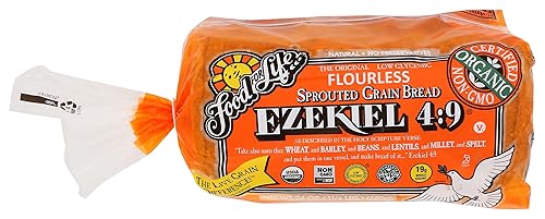 Food For Life Flourless Sprouted Grain Bread, Whole Grain, 24 oz ...
