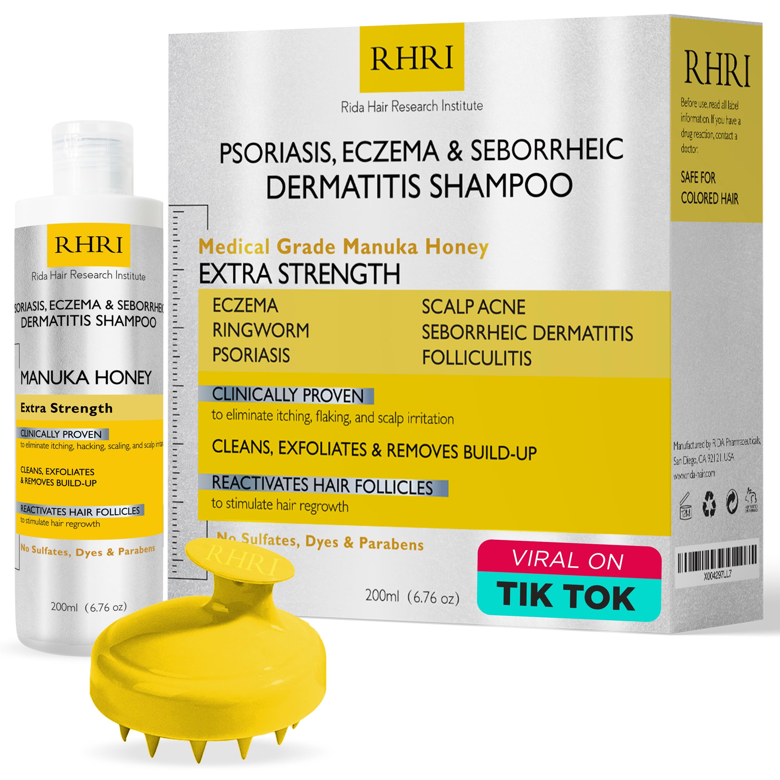 Mua Psoriasis Shampoo for Men & Women with Manuka Honey - Best Itchy ...