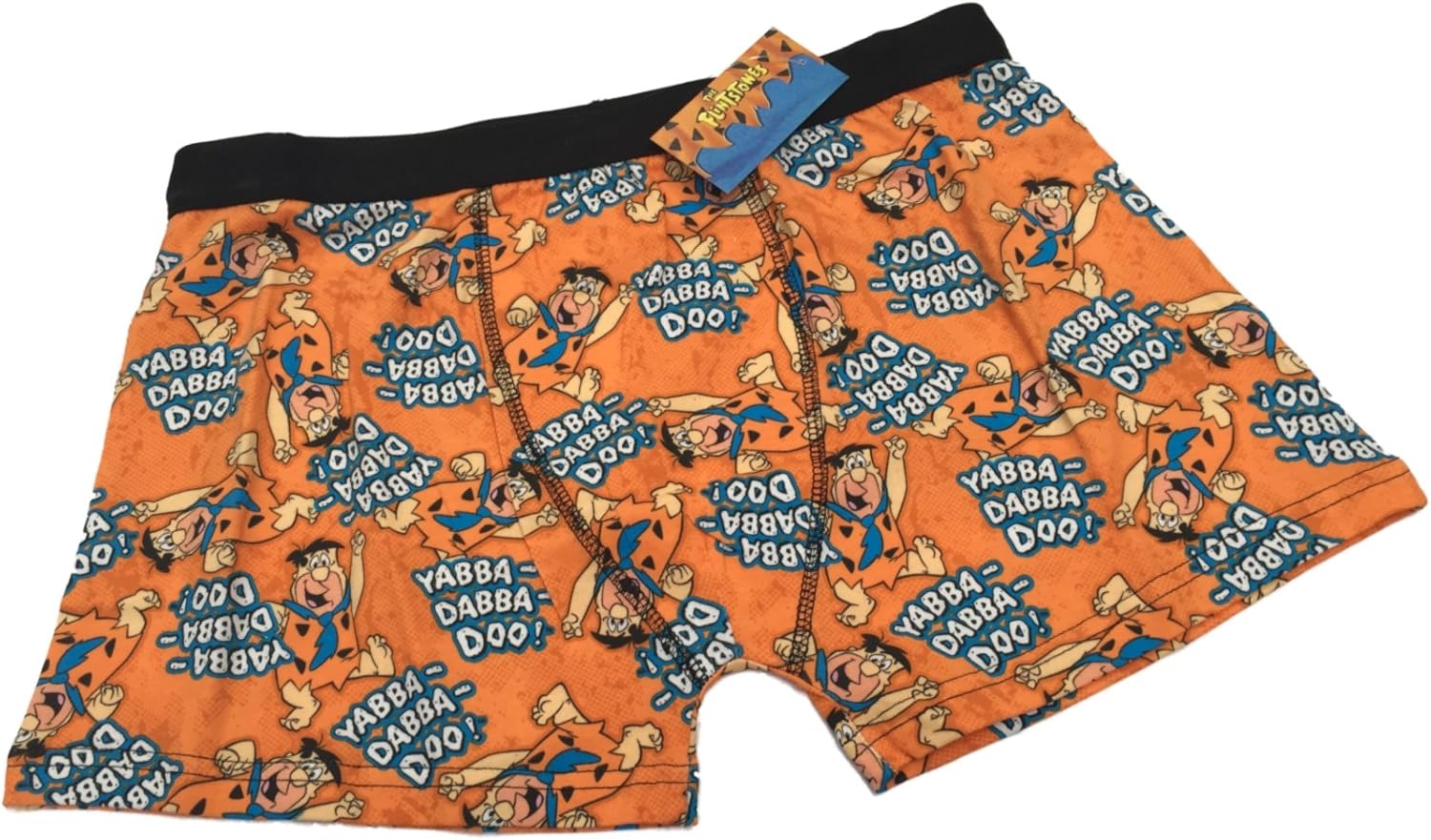 Mens/Boys 'The Flintstones' Novelty Character Boxers Shorts/Small ...