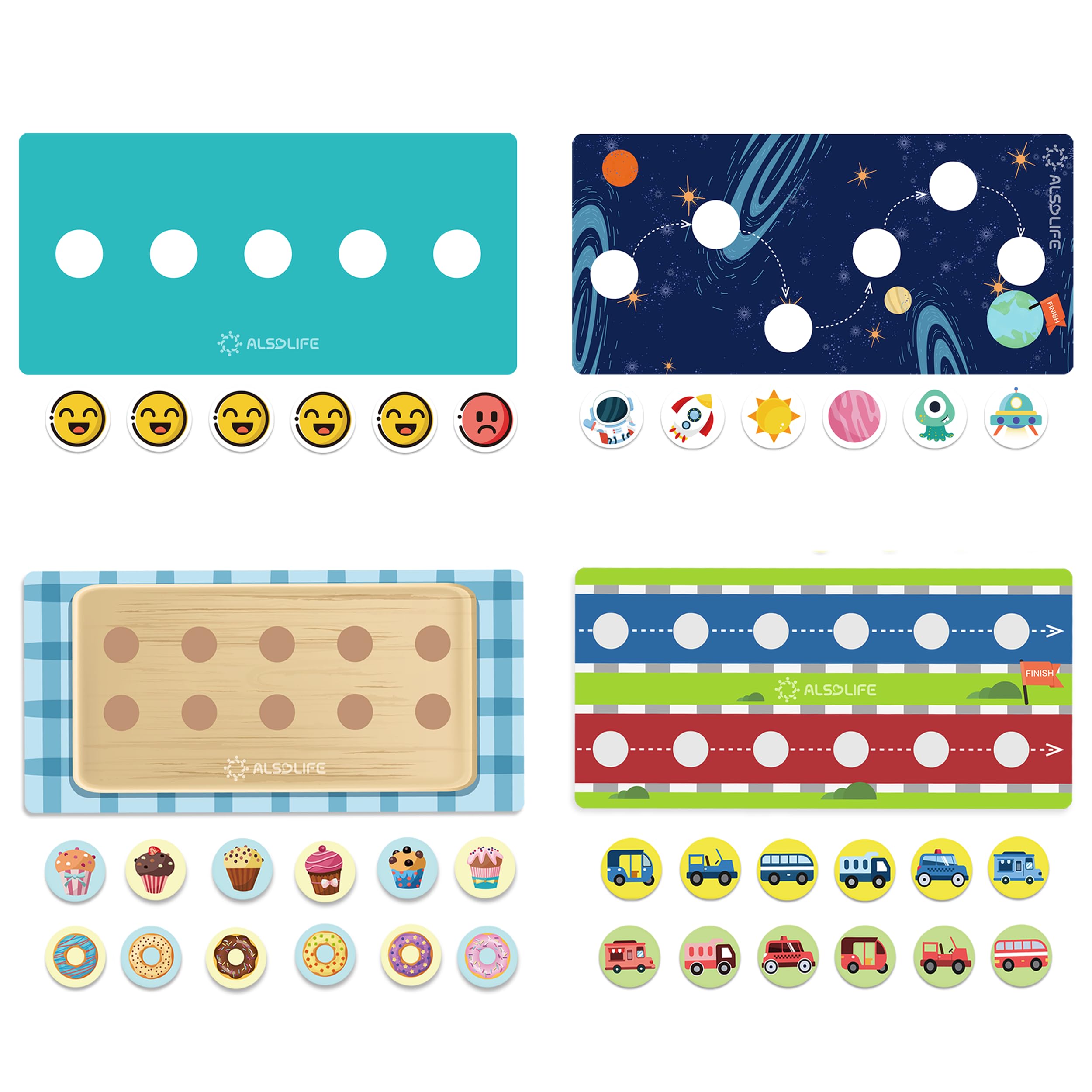 Mua Token Boards for Therapy | Simple and Portable Sticker Reward Chart ...