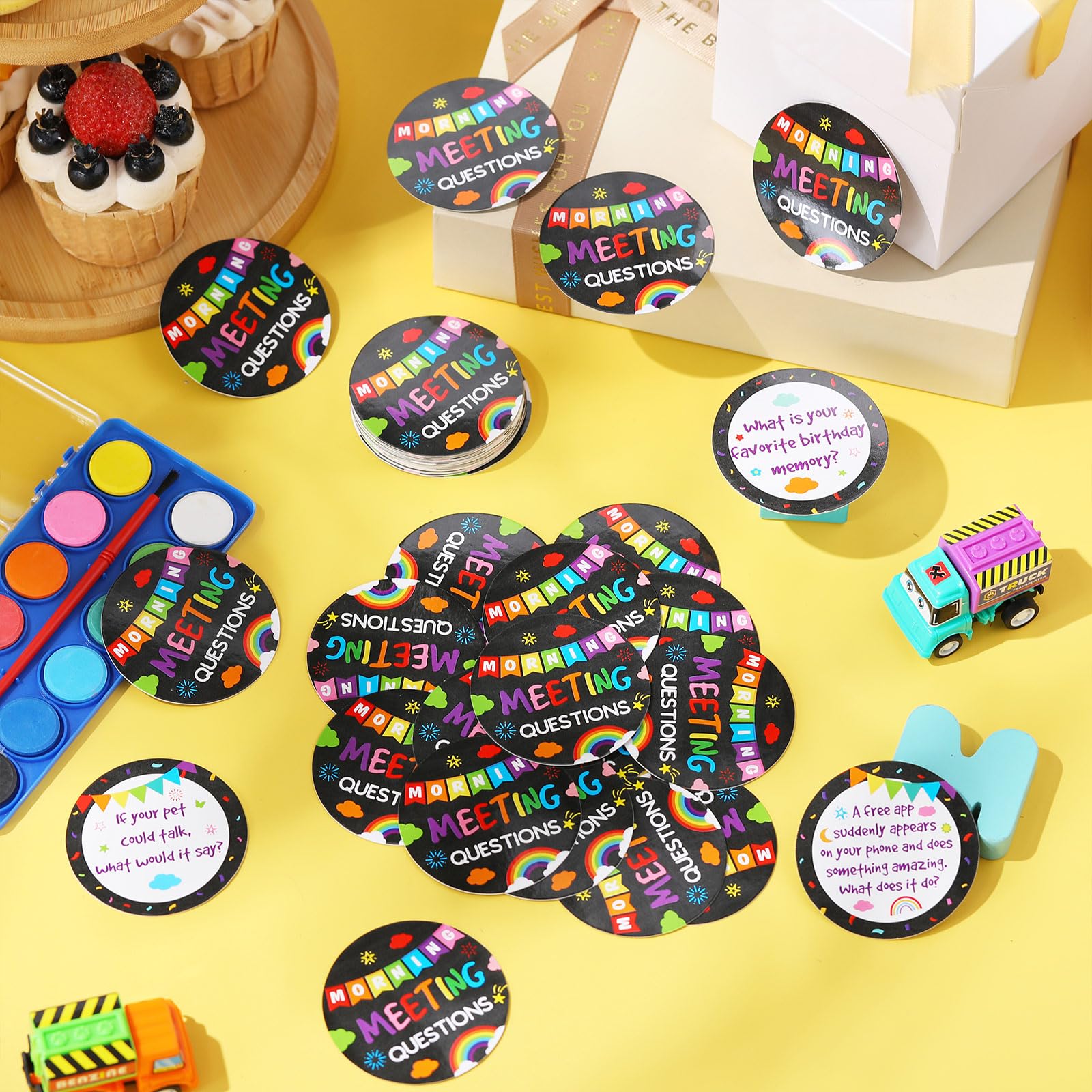 Mua 50 Morning Meeting Chips Questions Cards for Students, Classroom ...