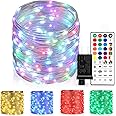Outdoor String Lights - 80 Ft Rope Lights with 240 Color Changing LEDs ...