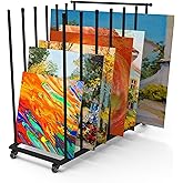 Amazon.com: UNZERO Art Storage Rack, Art Canvas Storage, Canvas Boards ...