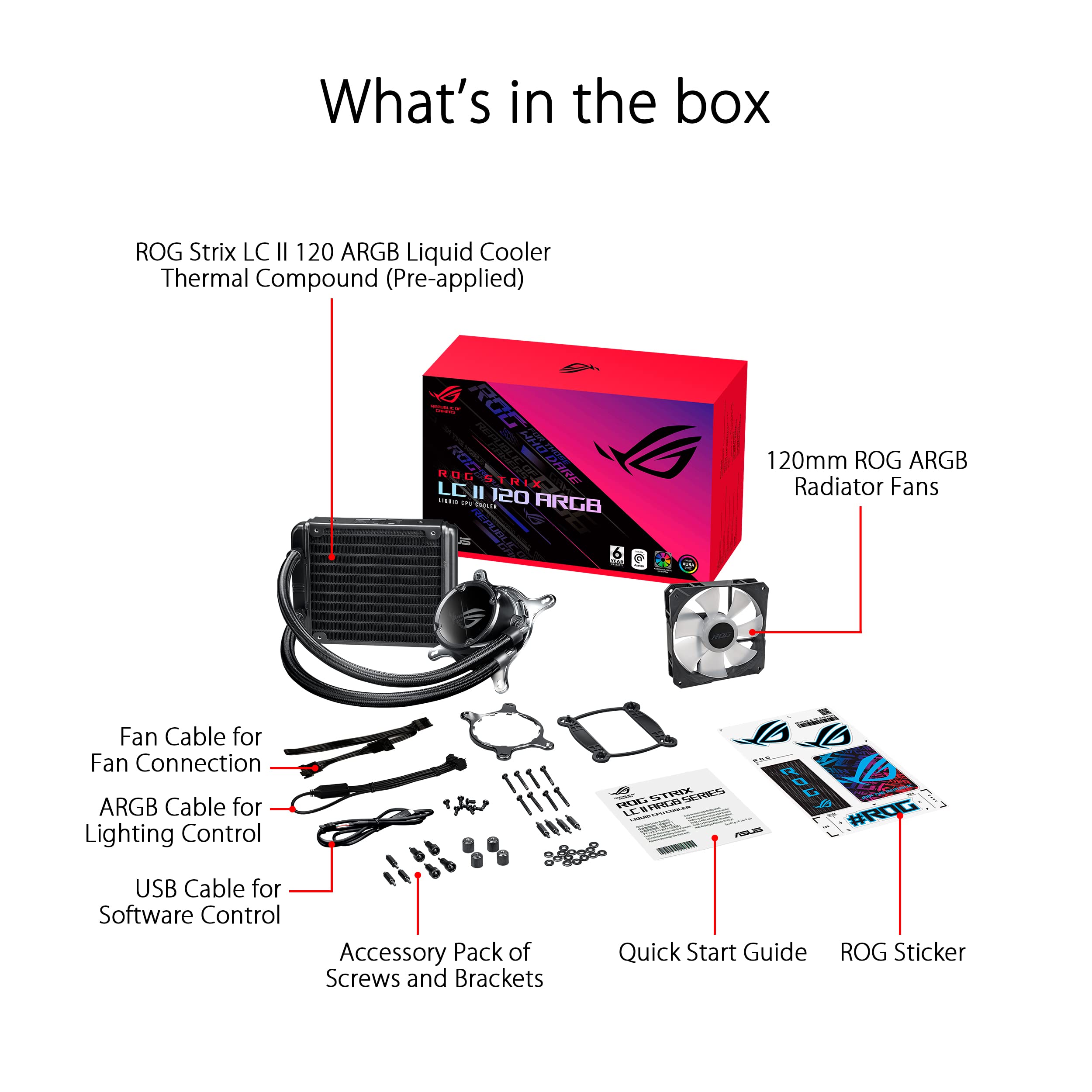 Mua ASUS ROG STRIX LC II 120 ARGB All-in-One CPU-Wasserkühlung (Aura ...