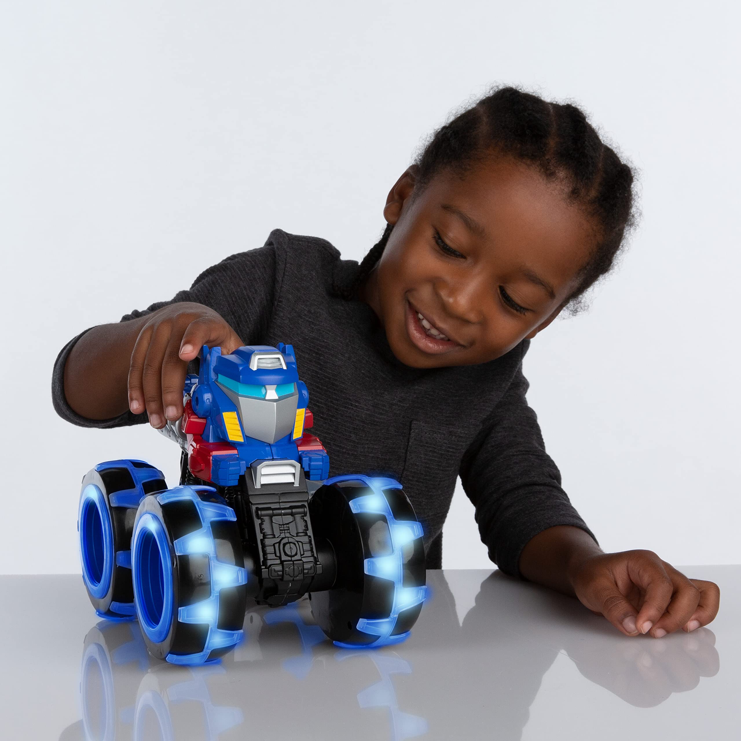Mua Transformers Optimus Prime Monster Treads – Monster Trucks with ...