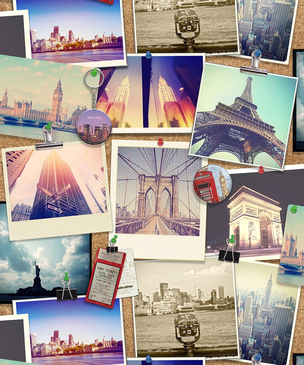 London Paris Wallpaper