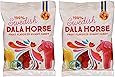 Amazon.com : Candy People 100% Swedish Dala Horse Fruit Flavored Gummy ...