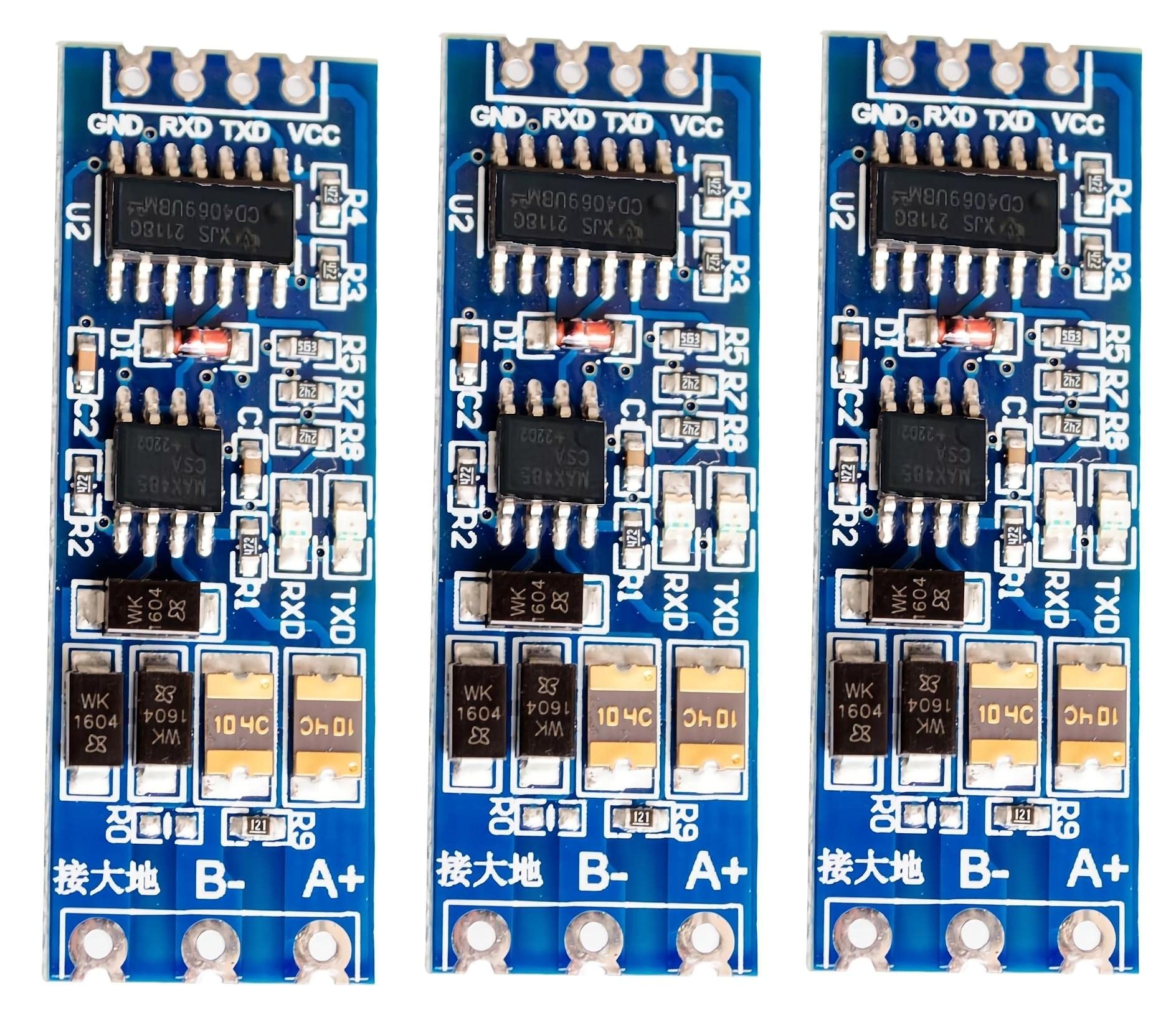 Mua 3Pcs TTL to RS485 Module 3.3V-5.5V 485 to Serial UART Level Mutual ...