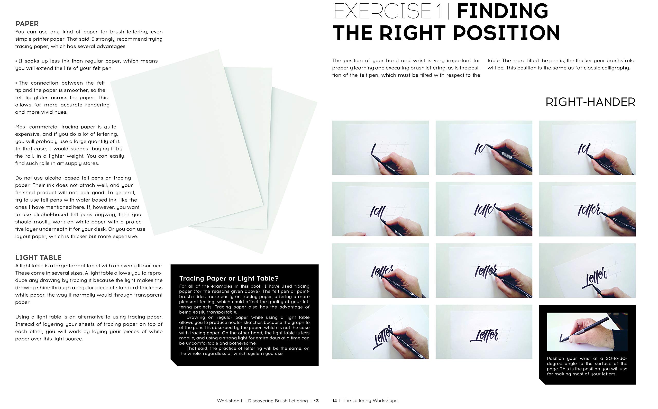 The Lettering Workshops: 30 Exercises for Improving Your Hand Lettering ...