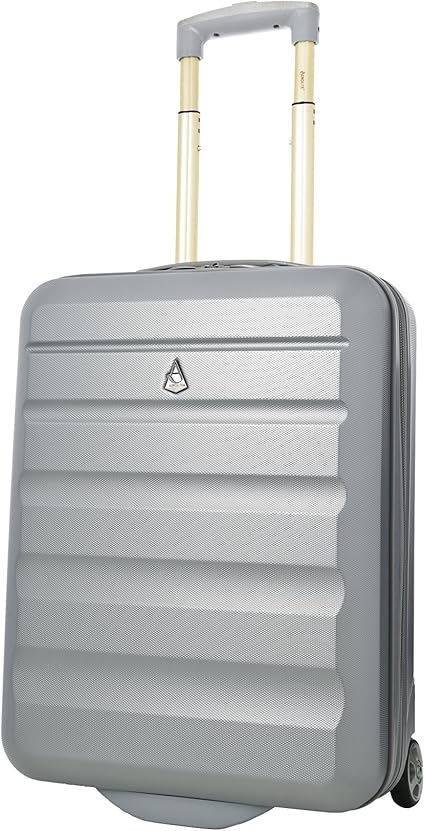 Trolley Aerolite ABS - bagaglio a mano 55x35x20 cm - Valigia rigida con ...