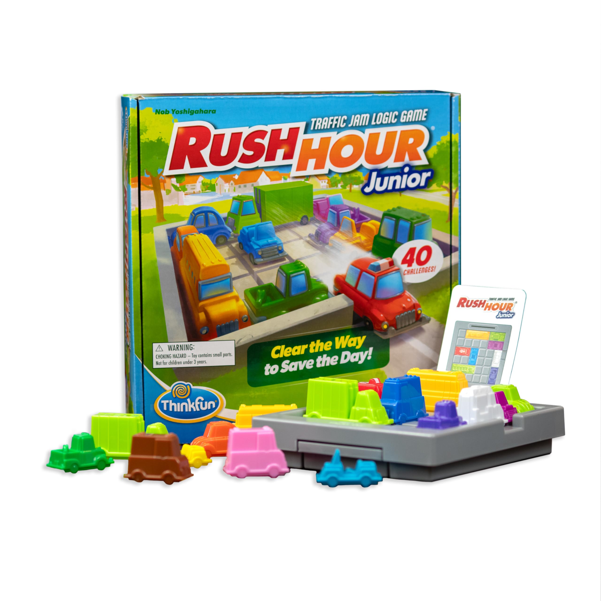 ThinkFun Rush Hour Junior - Classic Traffic Jam Logic Game | New Look ...