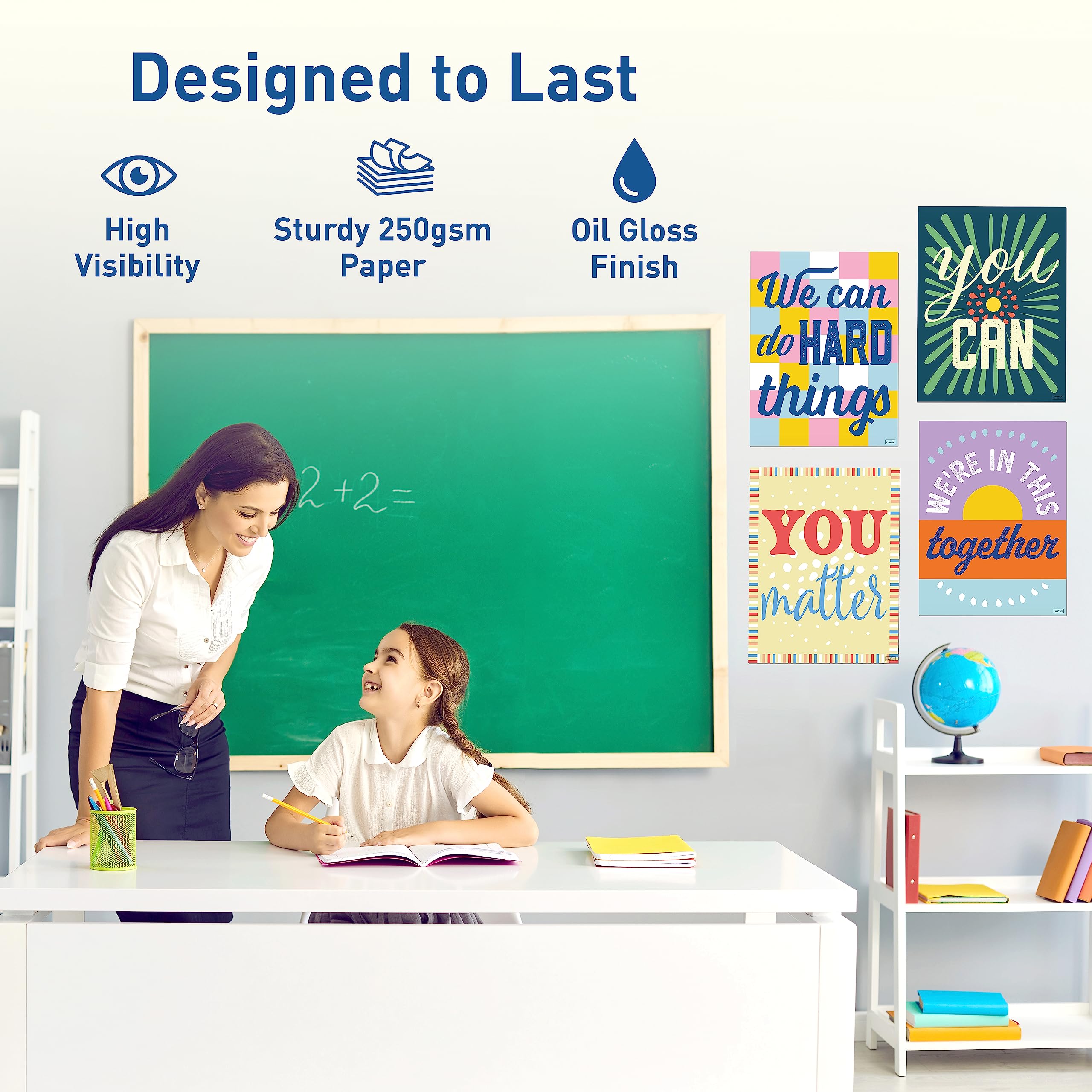 Mua S&O Set of 15 Motivational Posters for Classroom - Classroom ...