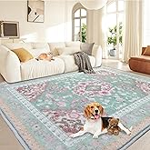 Amazon.com: Lahome Pink Washable Runner Rug - 2x6 Non-Slip Throw ...