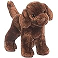 Amazon.com: Douglas Lucy Black Lab Dog Plush Stuffed Animal : Toys & Games