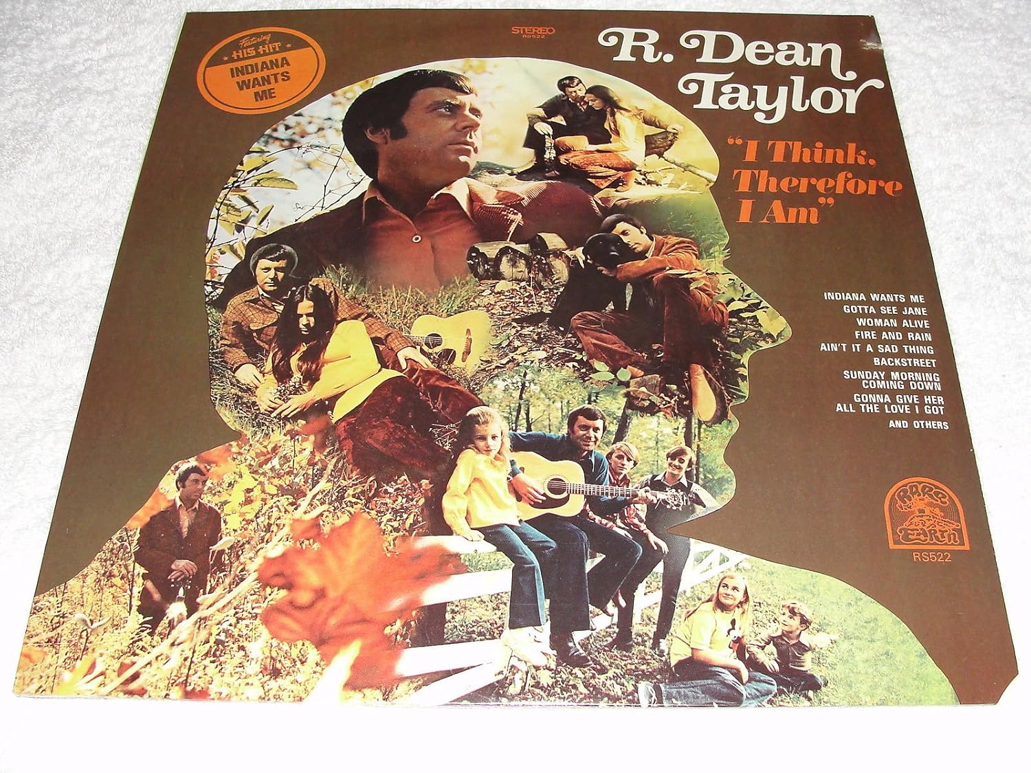 R. Dean Taylor - I Think, Therefore I Am - Rare Earth - RS522, Rare ...