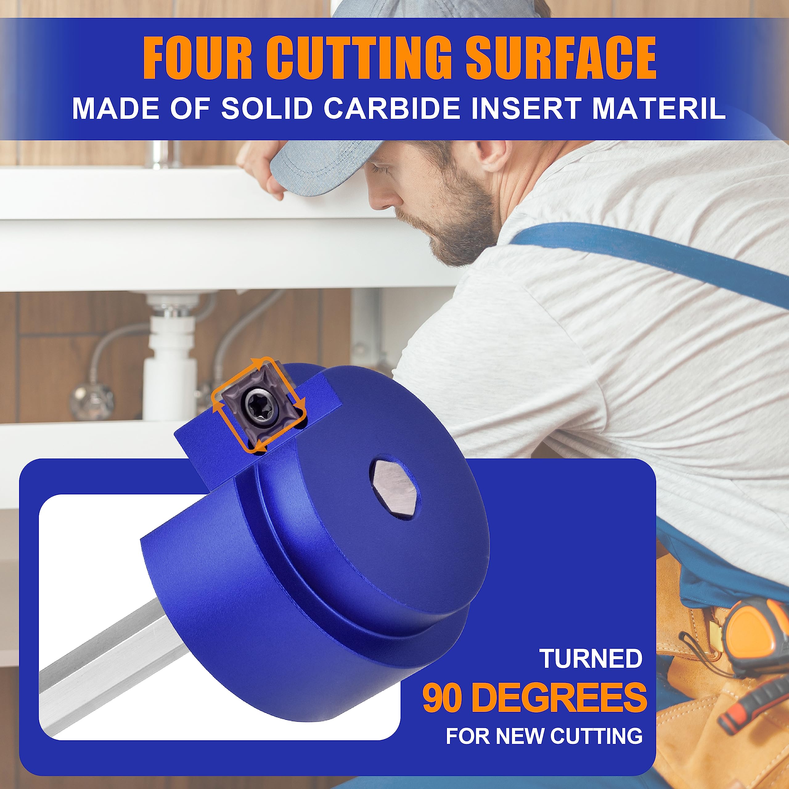 Mua Cocowin PVC Pipe Reamer with 1-½-Inch Head Aluminum, PVC Fitting ...