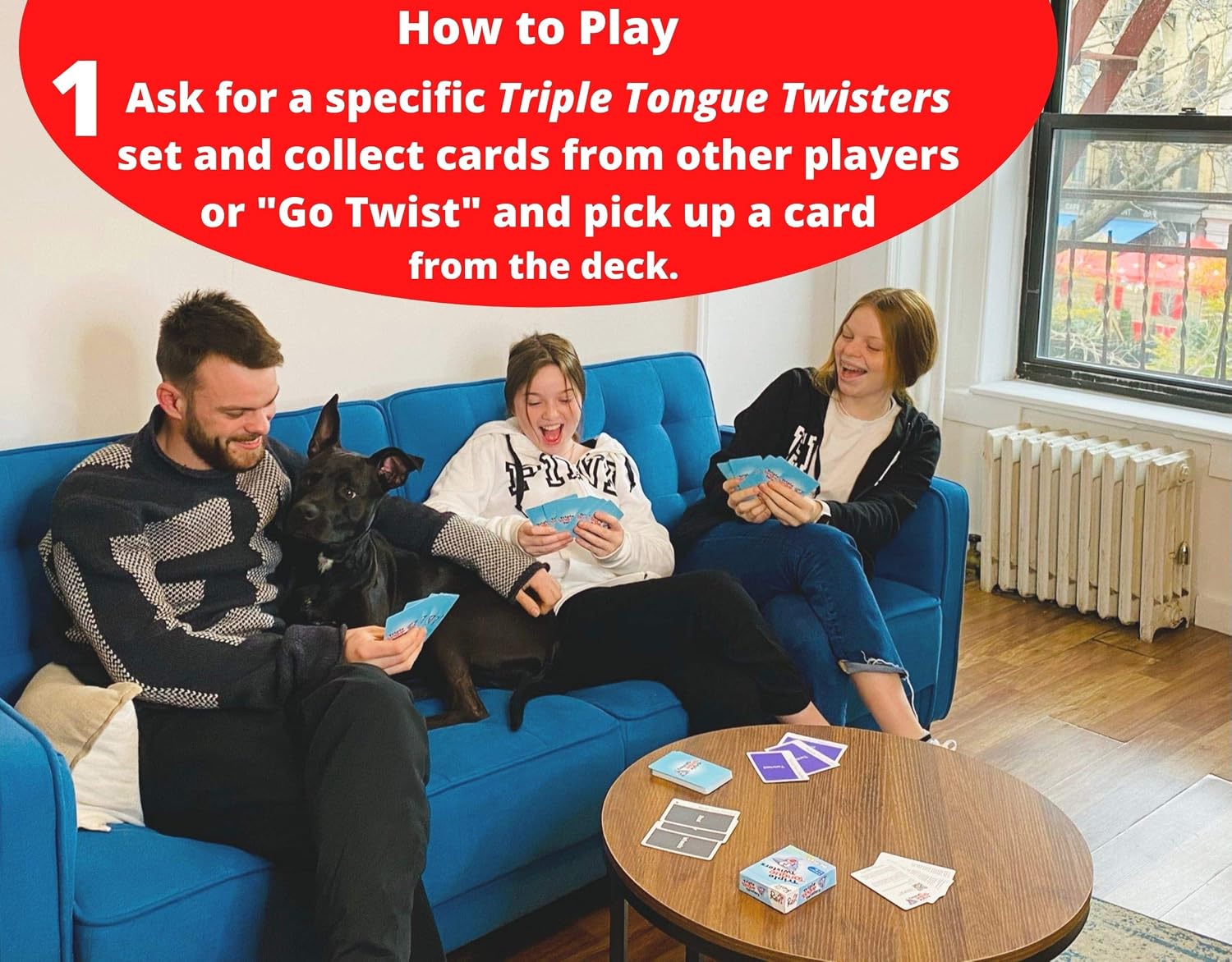Triple Tongue Twisters, Card Games for Families with Hilarious Tongue ...