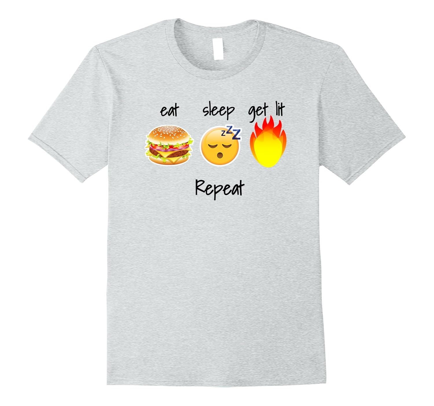 Lit Emoji Shirt Its Get Lit Fam Slogan T Shirt Trendy Gift-Art – Artvinatee