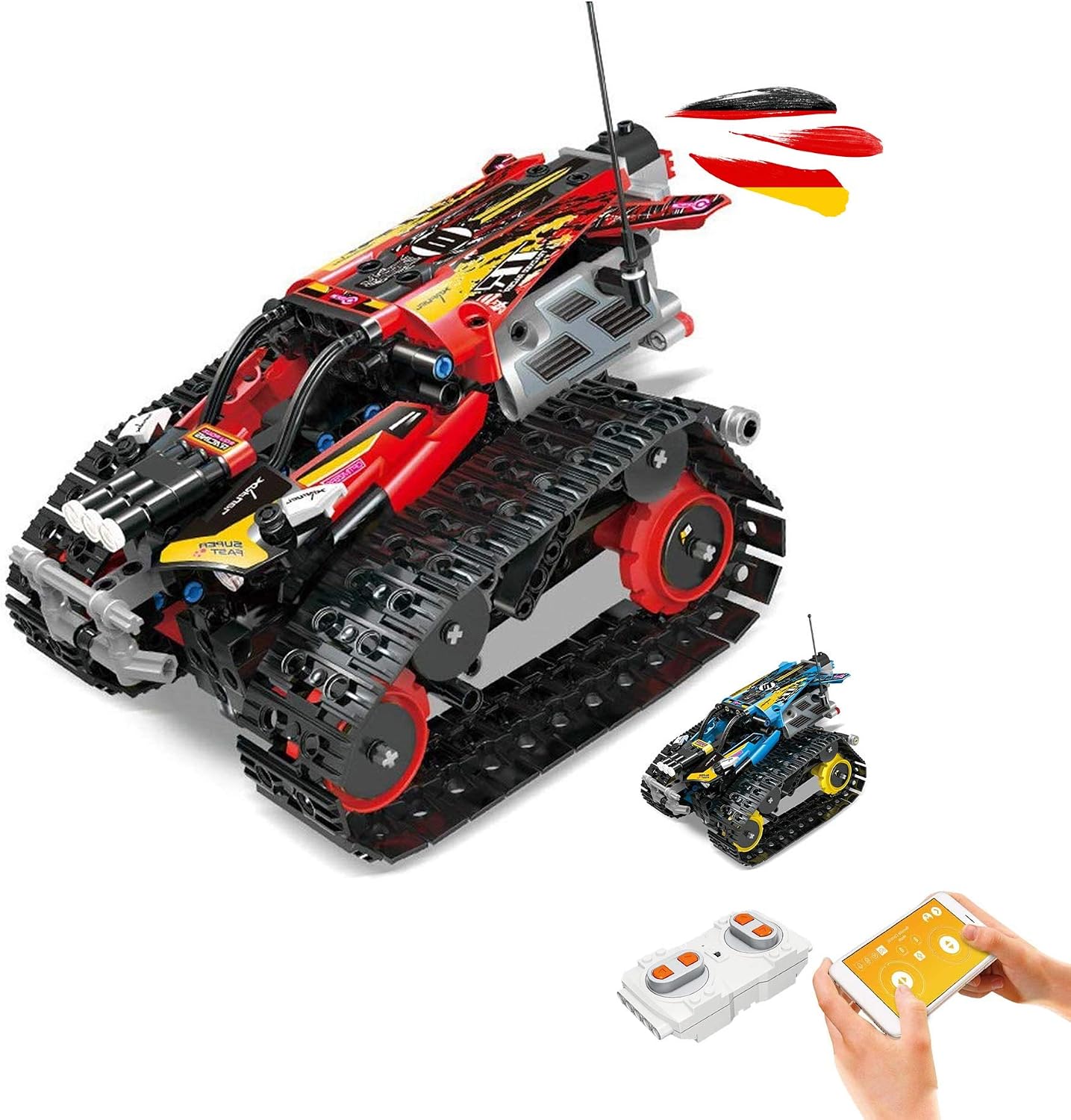 Himoto HSP RC remote controlled clamping blocks combat vehicle made of ...