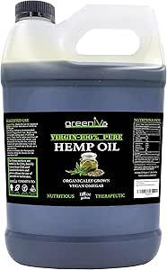 Amazon.com: GreenIVe - Hemp Oil - Vegan Omegas - Cold Pressed ...